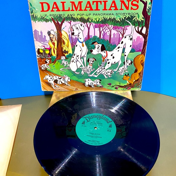 Disney | Media | Walt Disneys 963 11 Dalmatians Disneyrama Vinyl Record ...